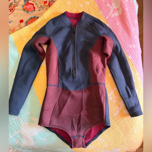 Imperial Motion | Swim | Imperial Motion Womens Burgundy And Navy 2mm ...